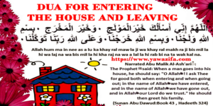 The Significance of Saying Dua for Entering the House - Ya Wadud ...